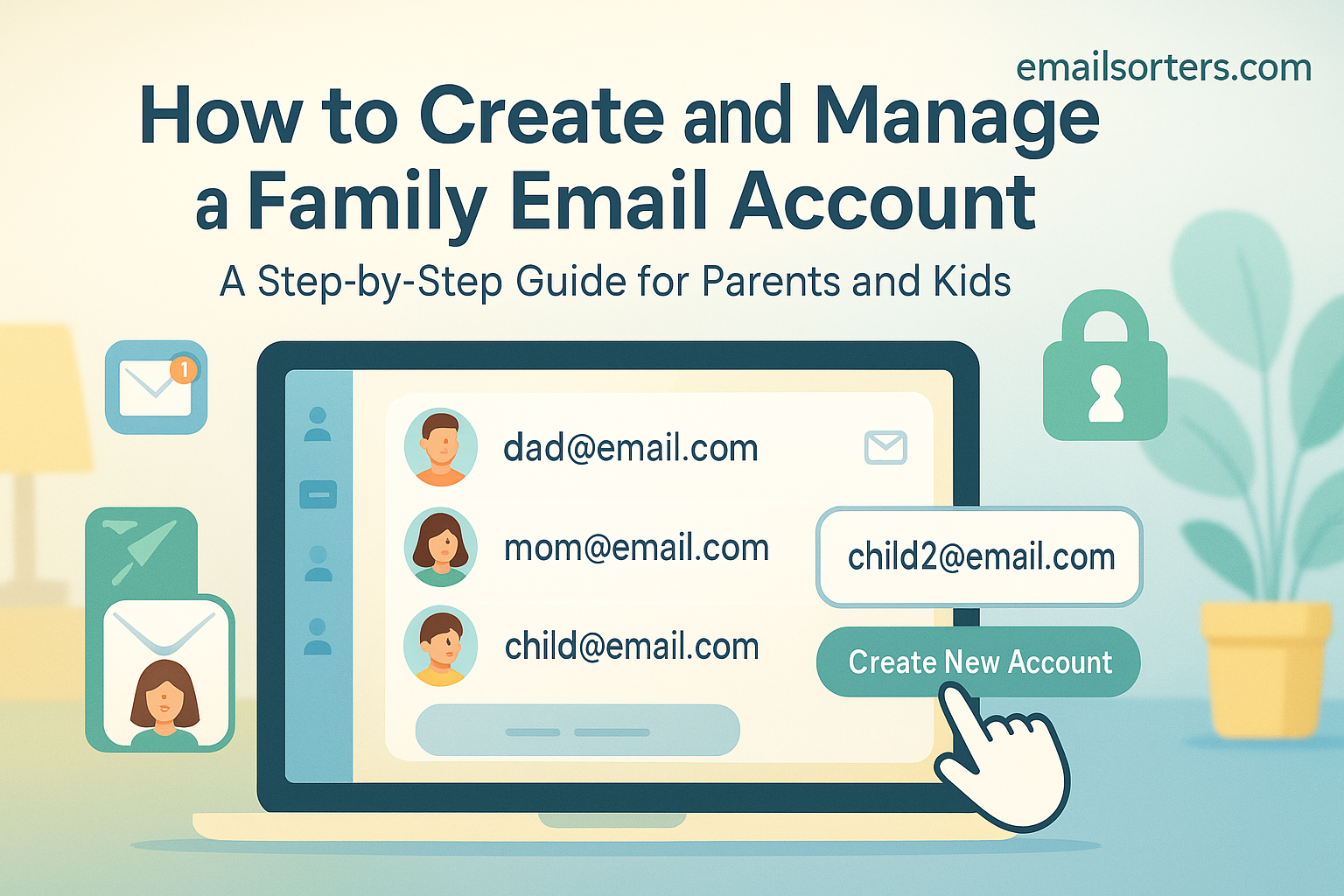 How To Create And Manage A Family Email Account